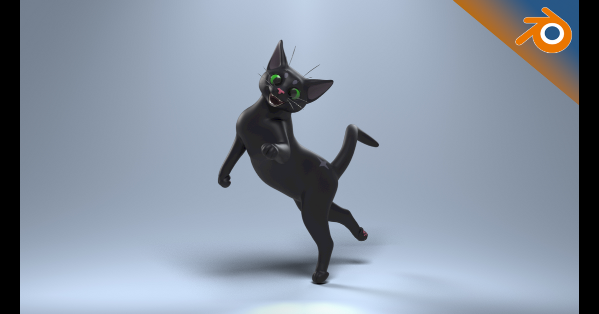 Agora.community | Little Kitty | Blender