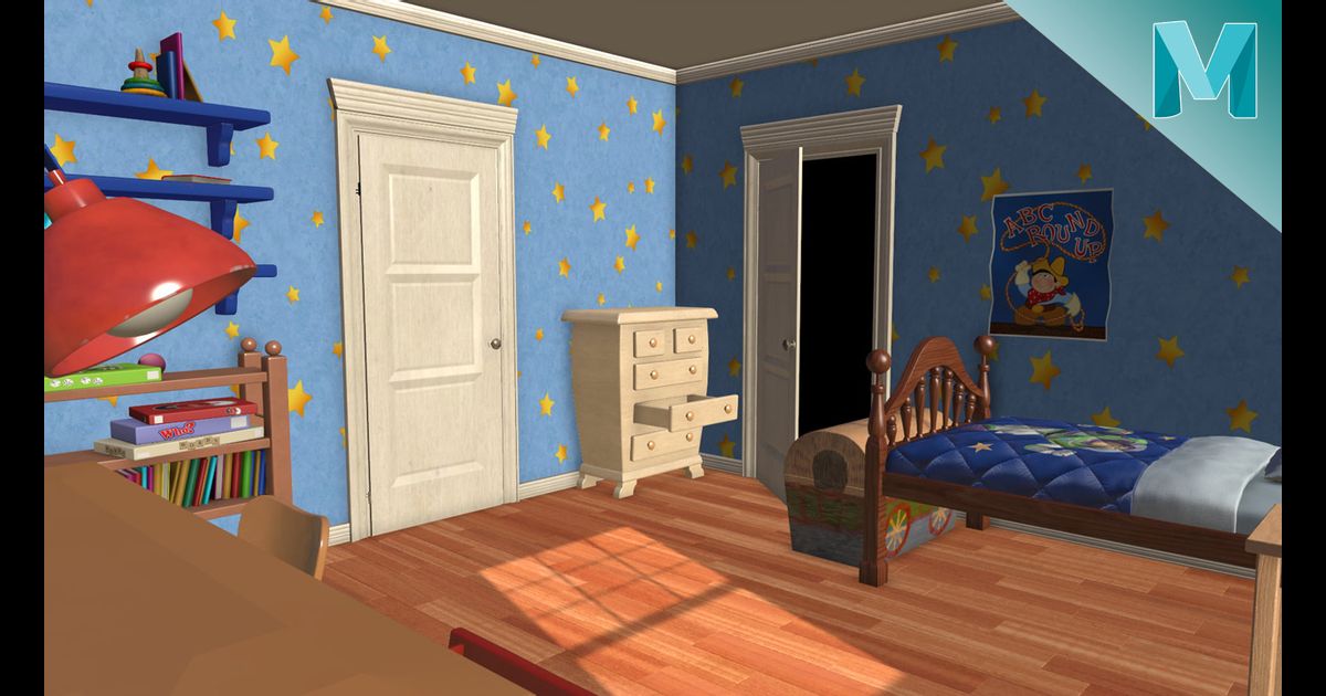 Agora.community | Andy's Room | Maya