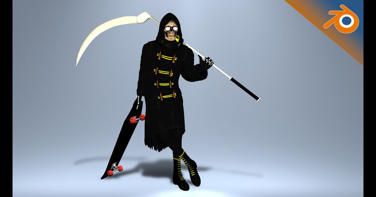 Agora.community | Uncle Death | Blender