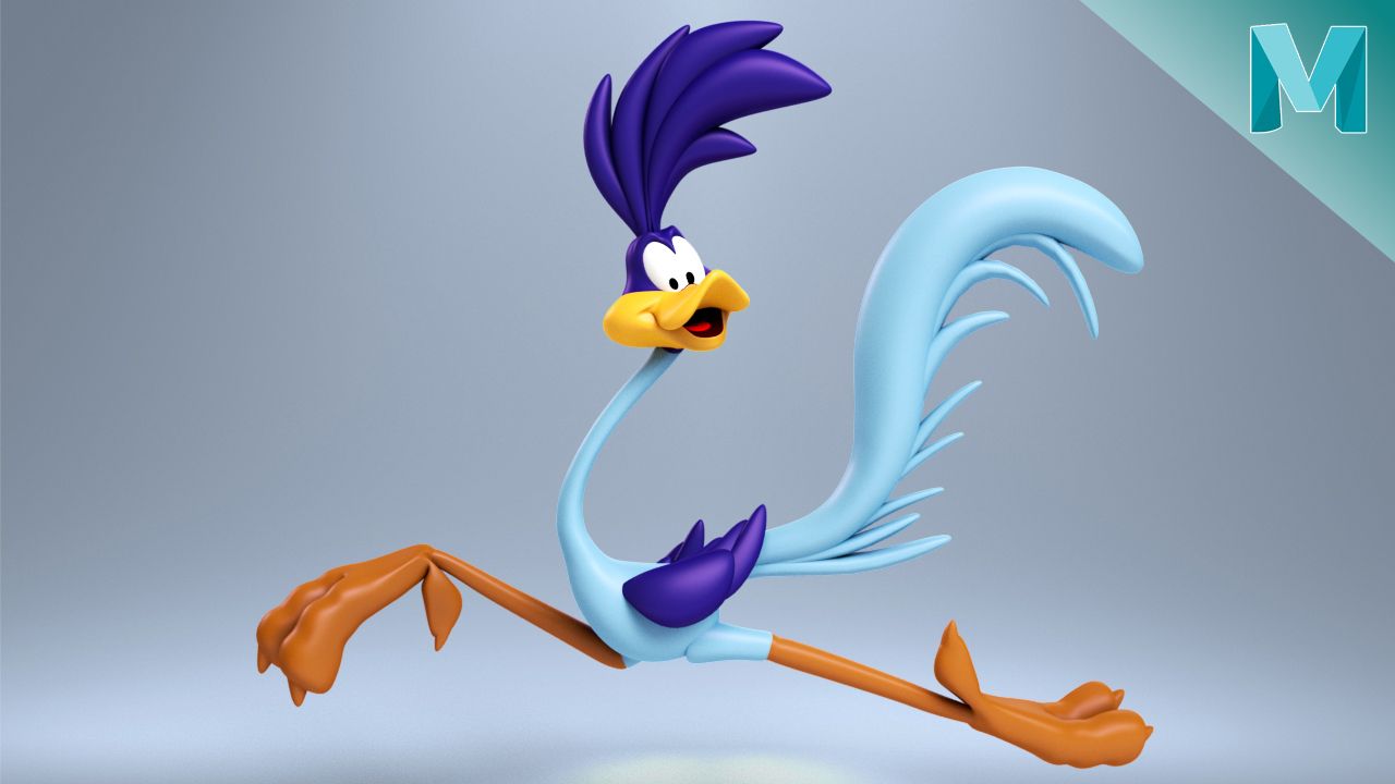 road runner 3d animation